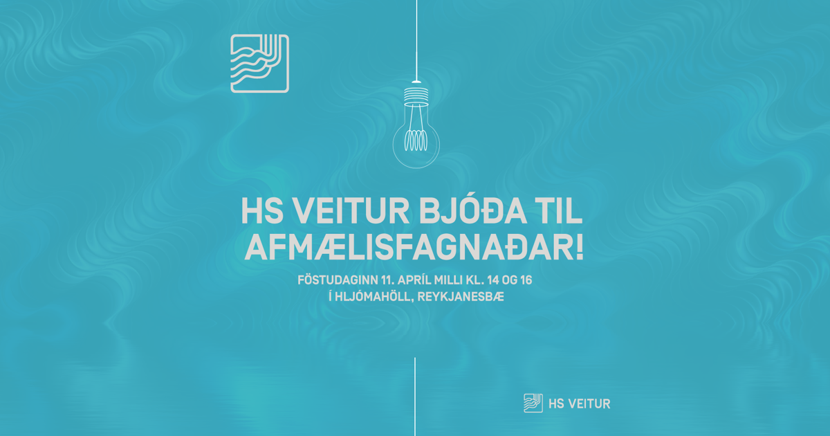 HS Veitur bjóða til afmælisfagnaðar! - HS Veitur